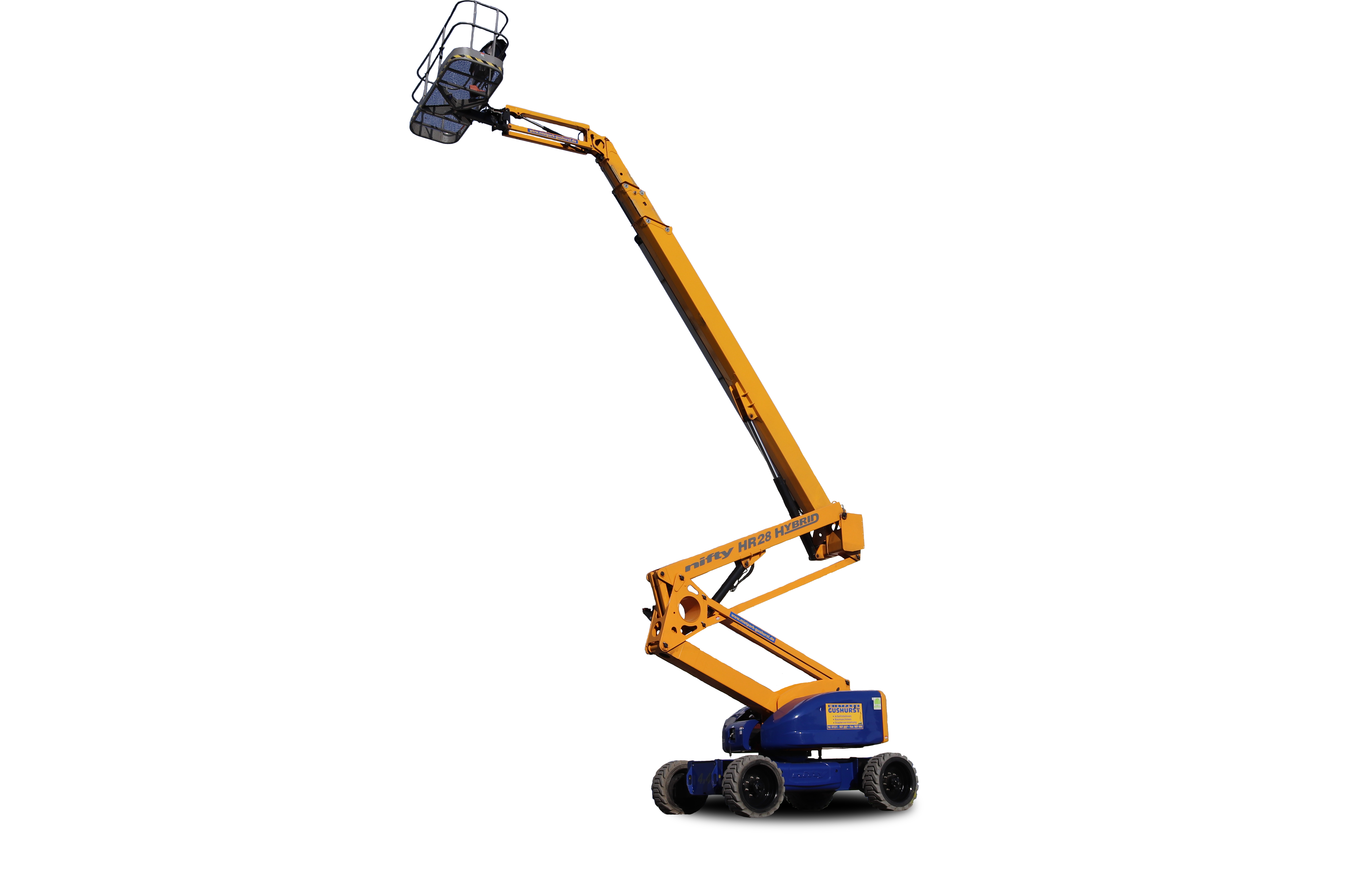 NiftyLift Gelenkbühne-Steiger HR 28 4x4 - Jetzt mieten für effiziente ...