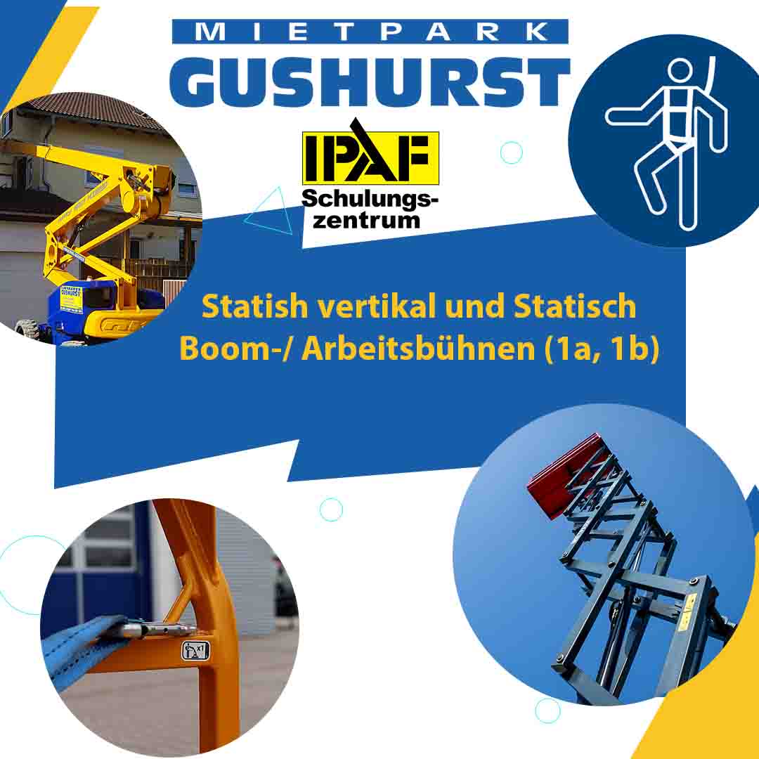 Schulung - Statisch vertikal und Statisch Boom (1a, 1b) | schulung-1a-1b